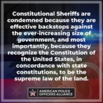 What is a Constitutional Sheriff? - American Police Officers Alliance